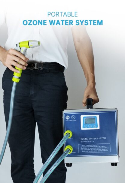 5G portable water ozonator for professional disinfection and ...